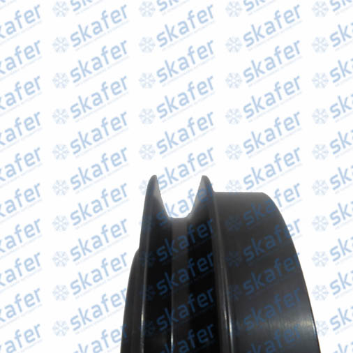 Polia Compressor Denso 10S17 Caterpillar Canal 1A - Skafer Peças de Ar ...